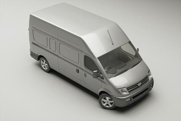 3d model of ldv maxus