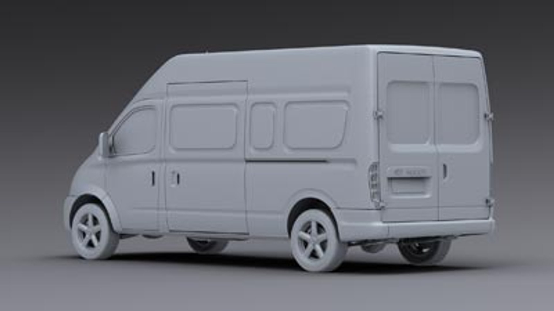 3d Model Of Ldv Maxus
