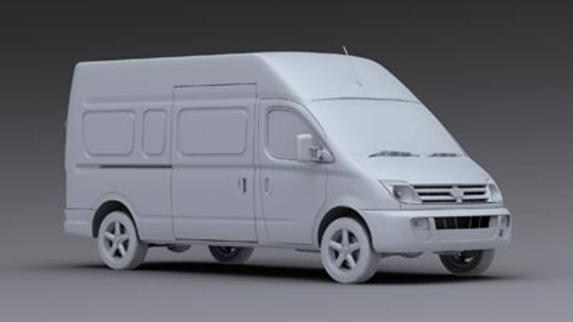 3d Model Of Ldv Maxus
