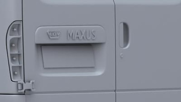 3d model of ldv maxus