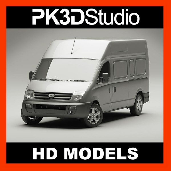 3d model of ldv maxus