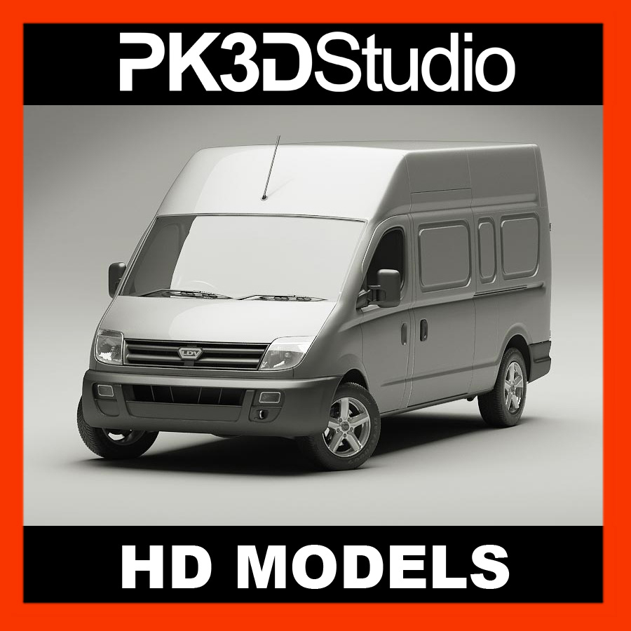 3d model of ldv maxus