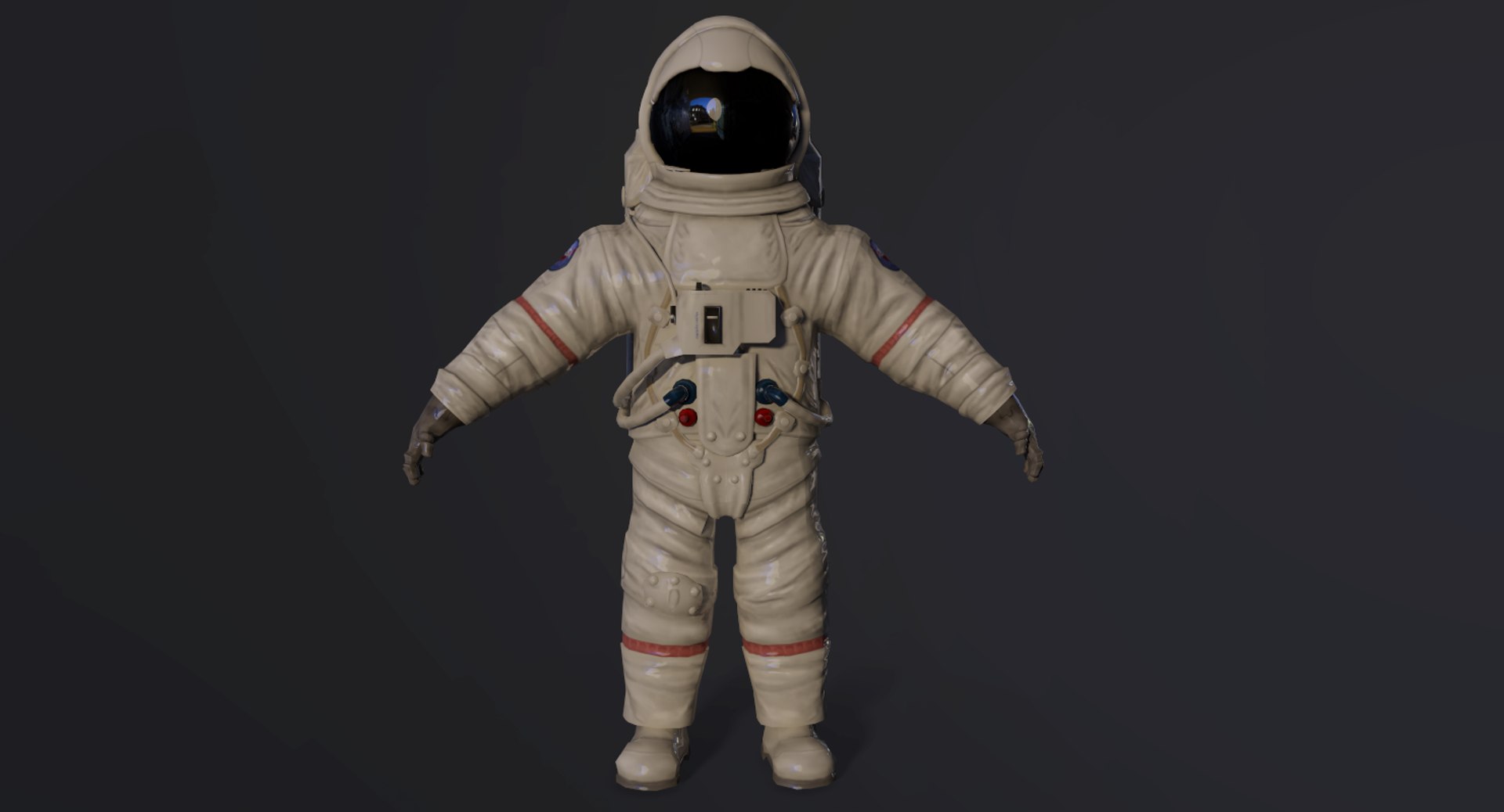 3D Astronaut Model - TurboSquid 1241682