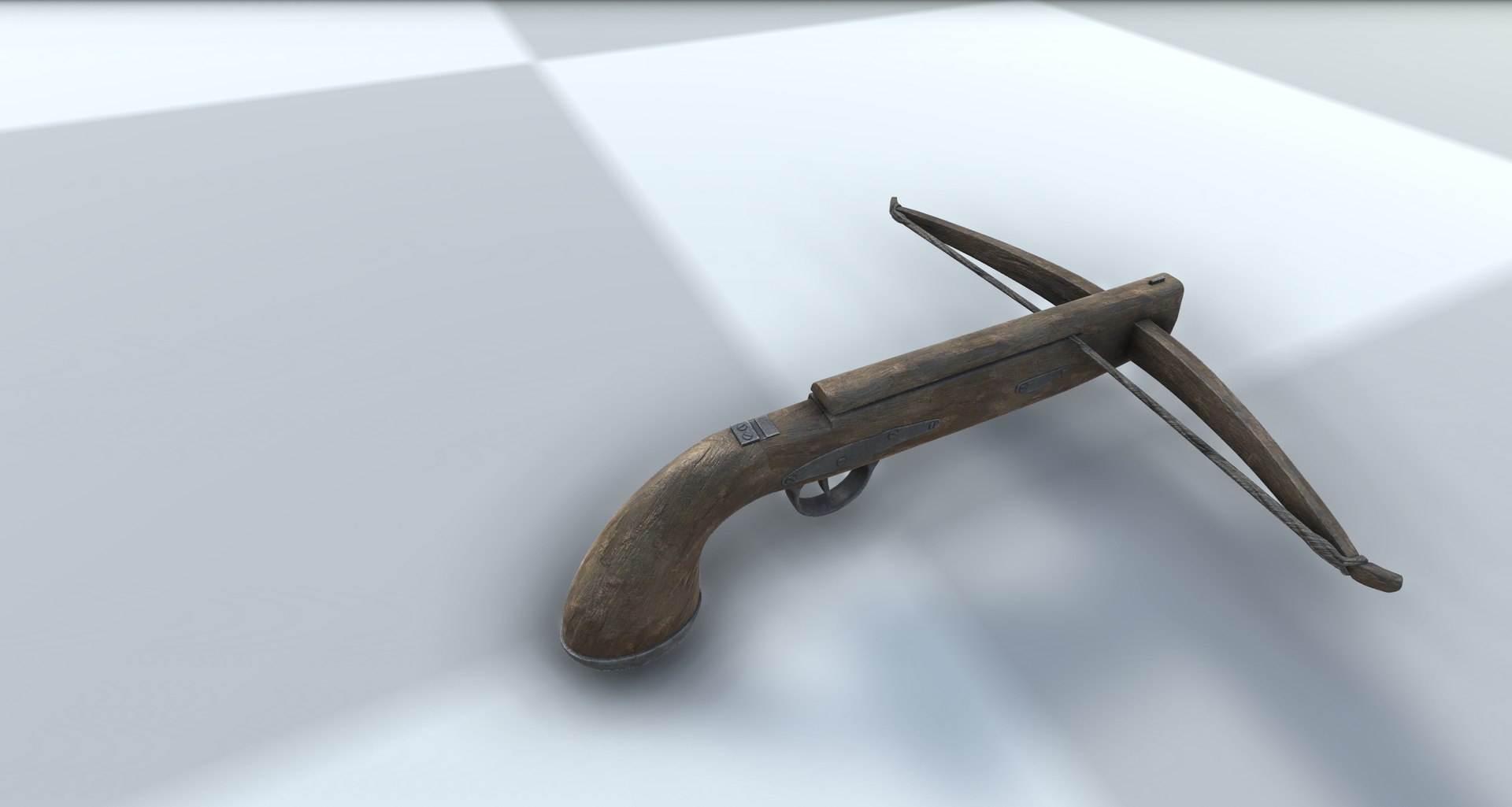 Medieval Bow And Crossbow Set Model - TurboSquid 2157322