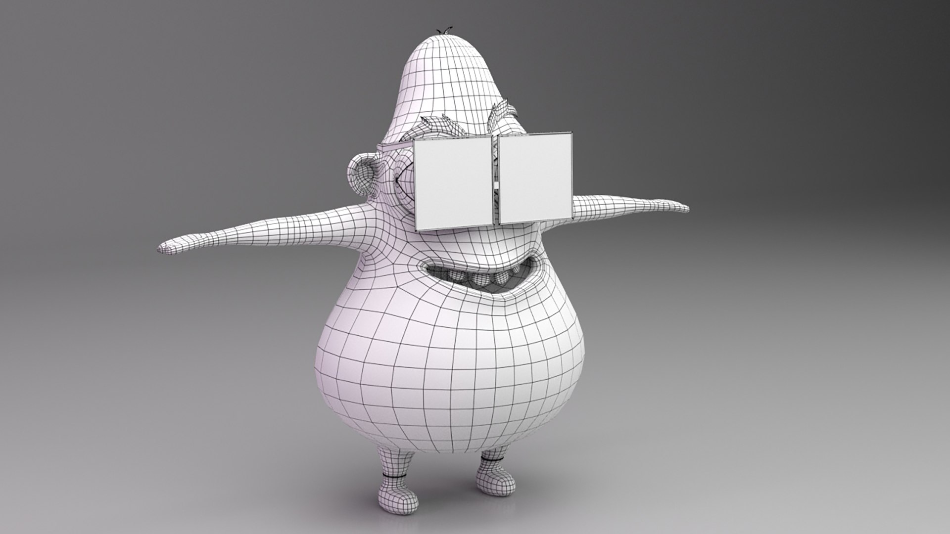 3d Cartoon Mascot Model - TurboSquid 1942258
