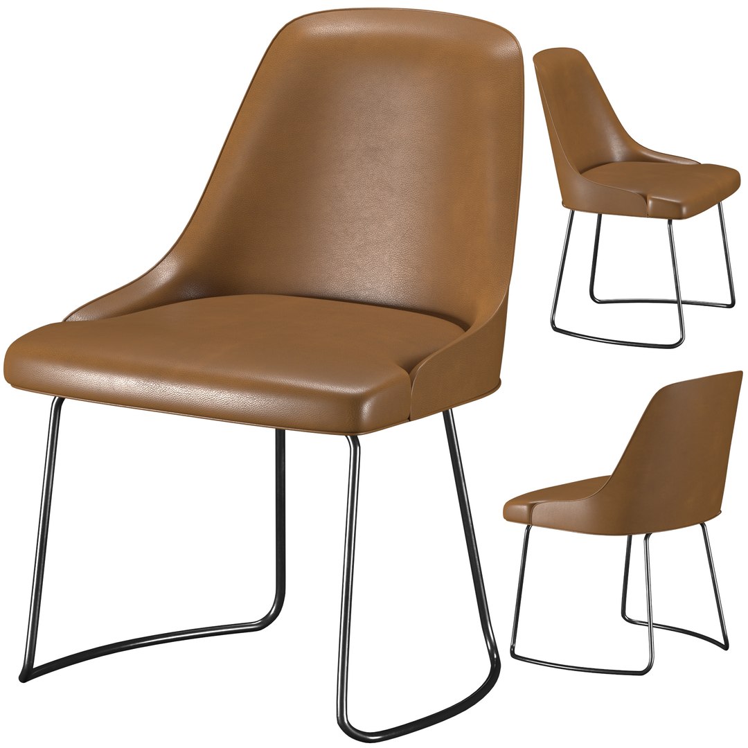 3D Anna Chair 2 Model - TurboSquid 2036624