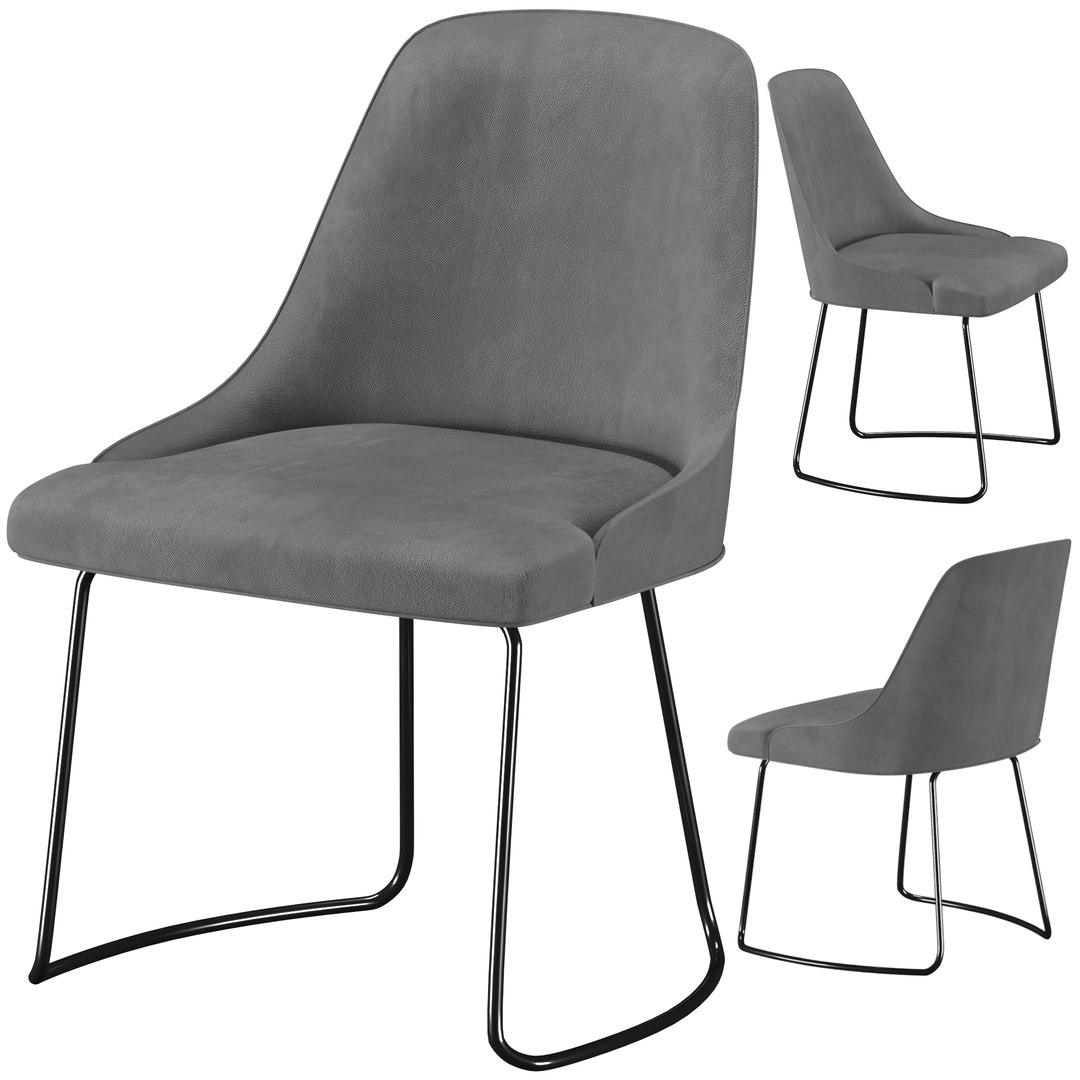 3D Anna Chair 2 Model - TurboSquid 2036624