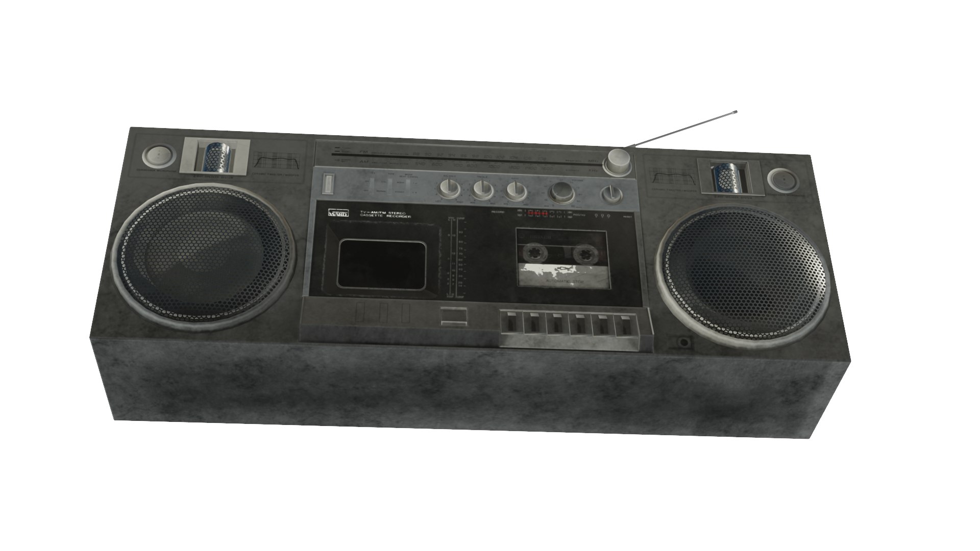 Boombox 3D Model - TurboSquid 2143831