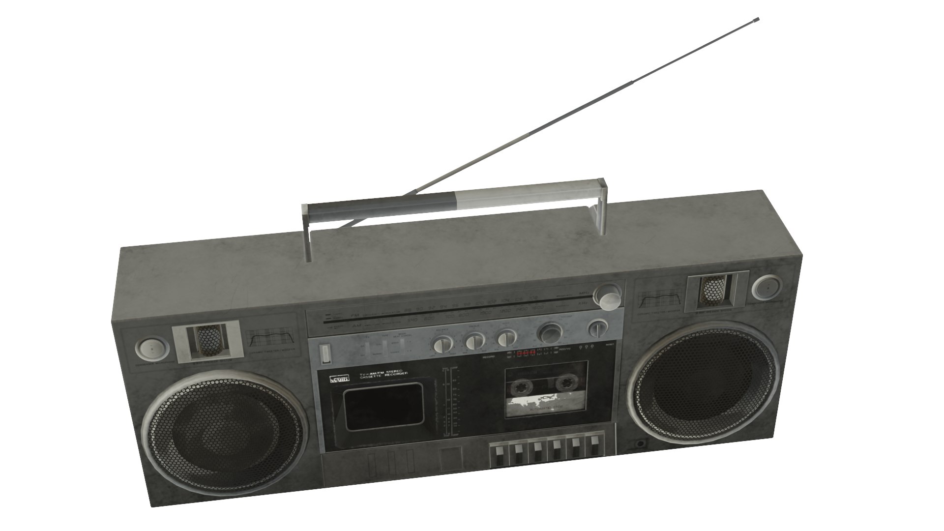 Boombox 3D Model - TurboSquid 2143831