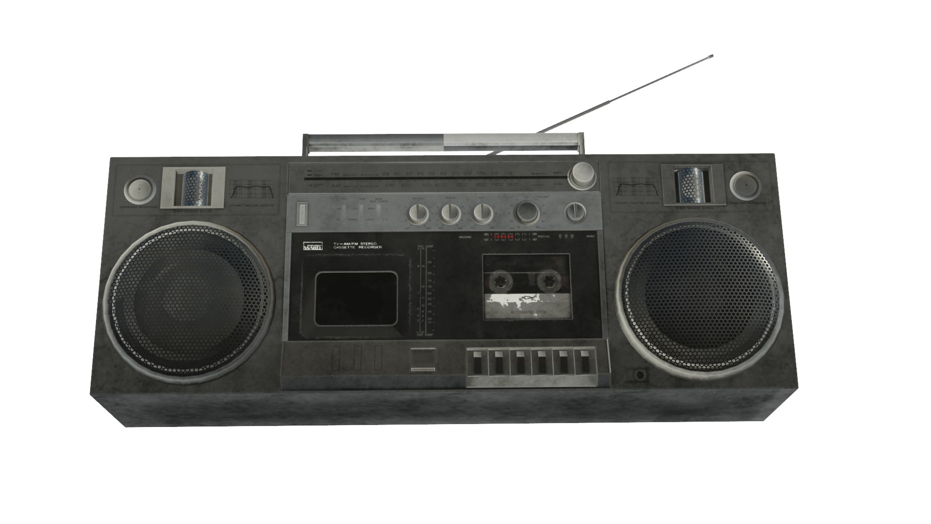 Boombox 3D Model - TurboSquid 2143831