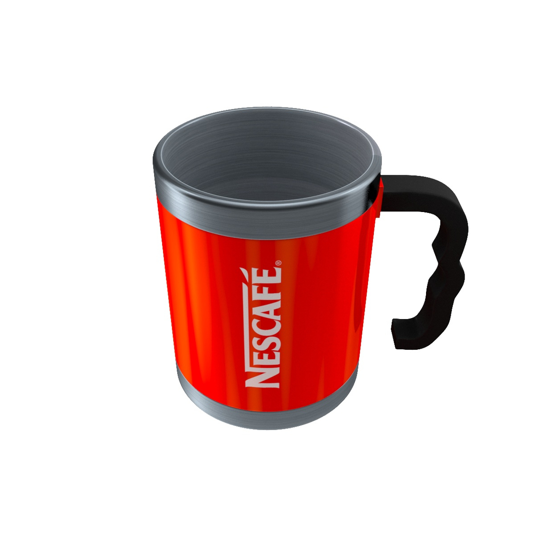 3d model nescafe cup