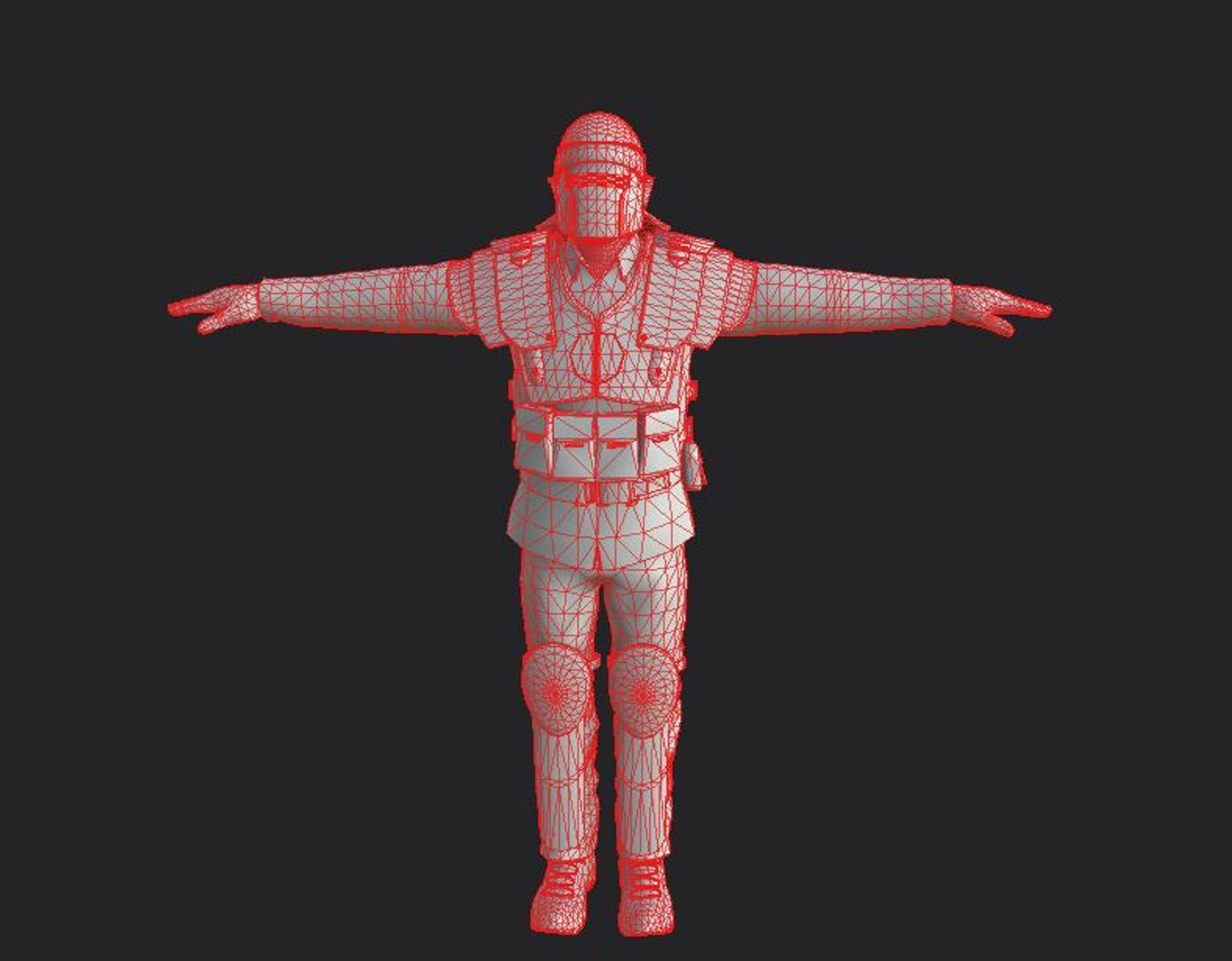 Soldier 3D Model - TurboSquid 1301130