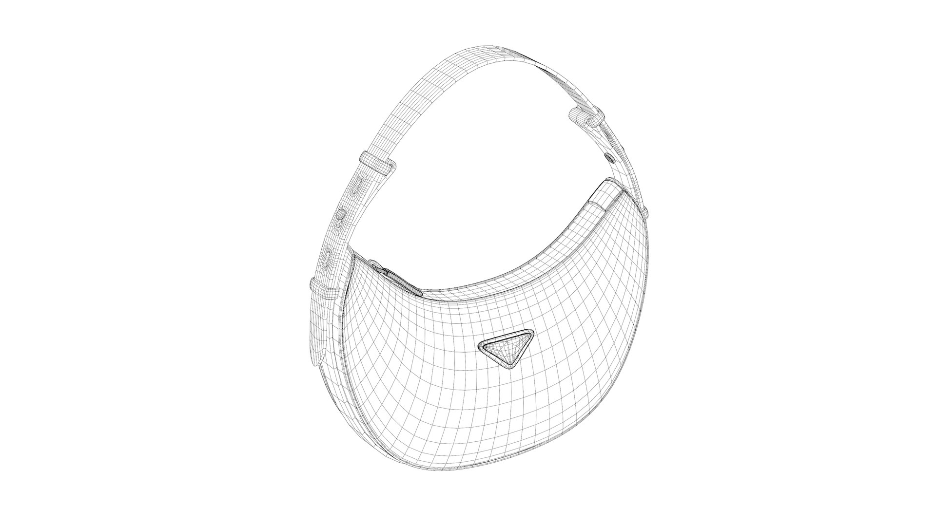 3D Prada Arque Bag 8 Model - TurboSquid 2251853