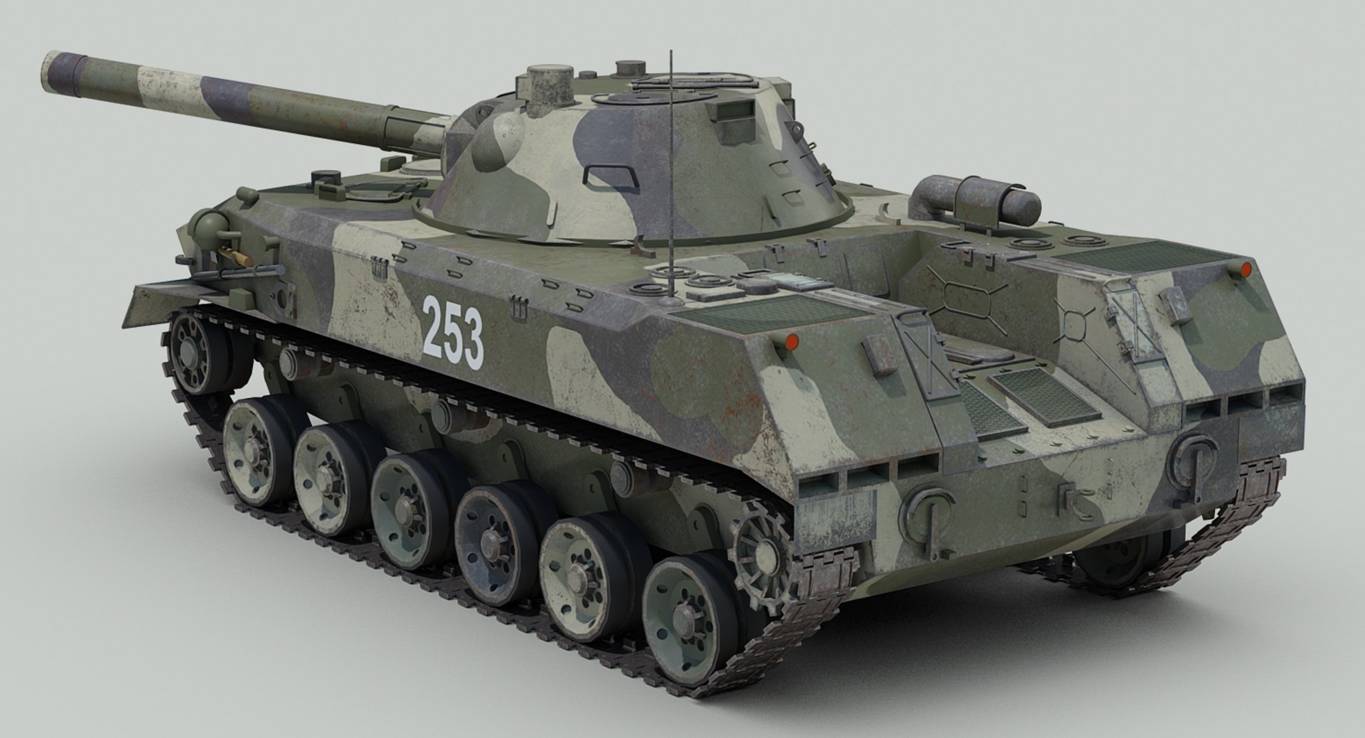 3d 3ds Soviet 2s9 Nona