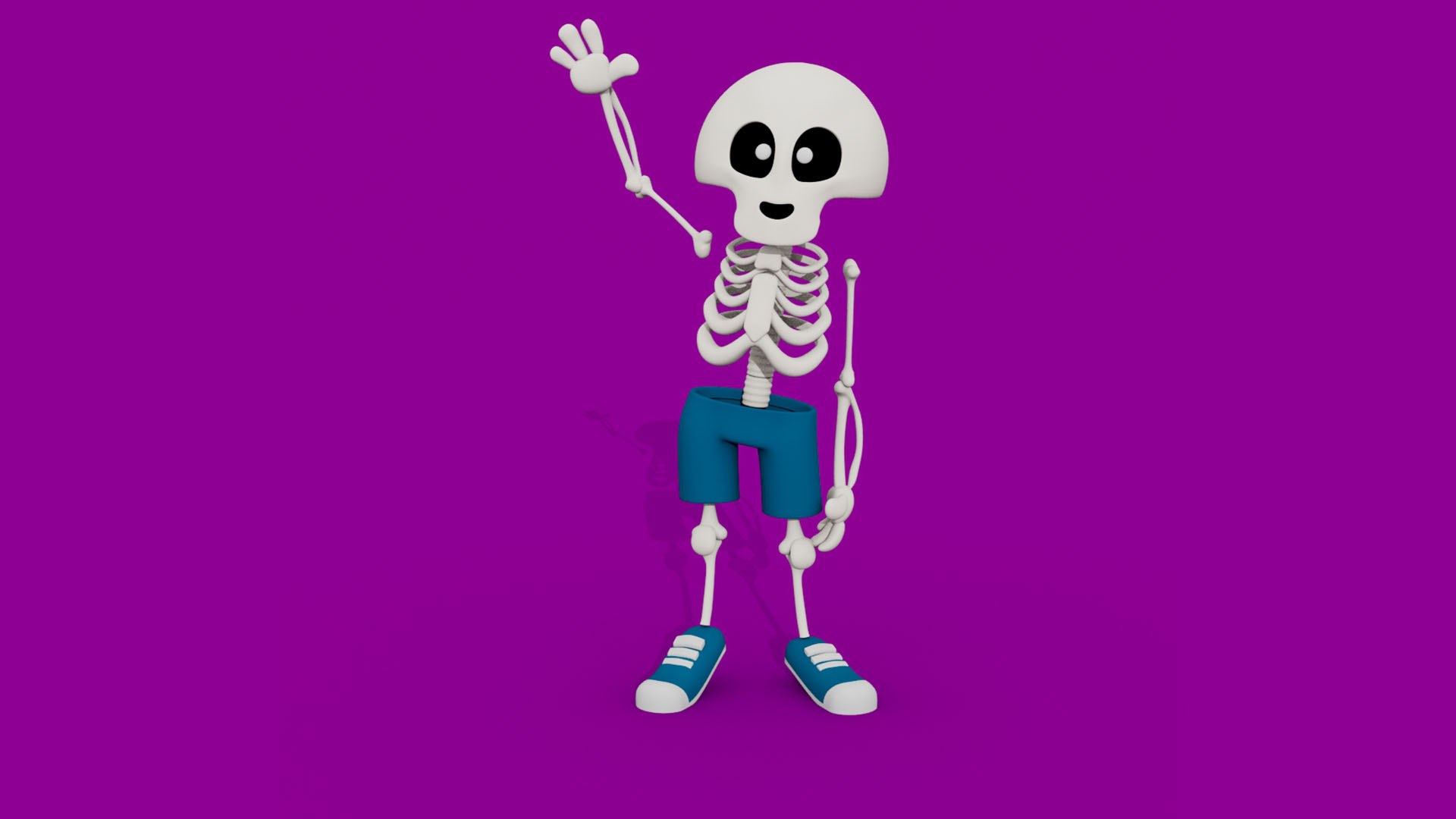 3D Mr Skeleton - Rigged - TurboSquid 1941634