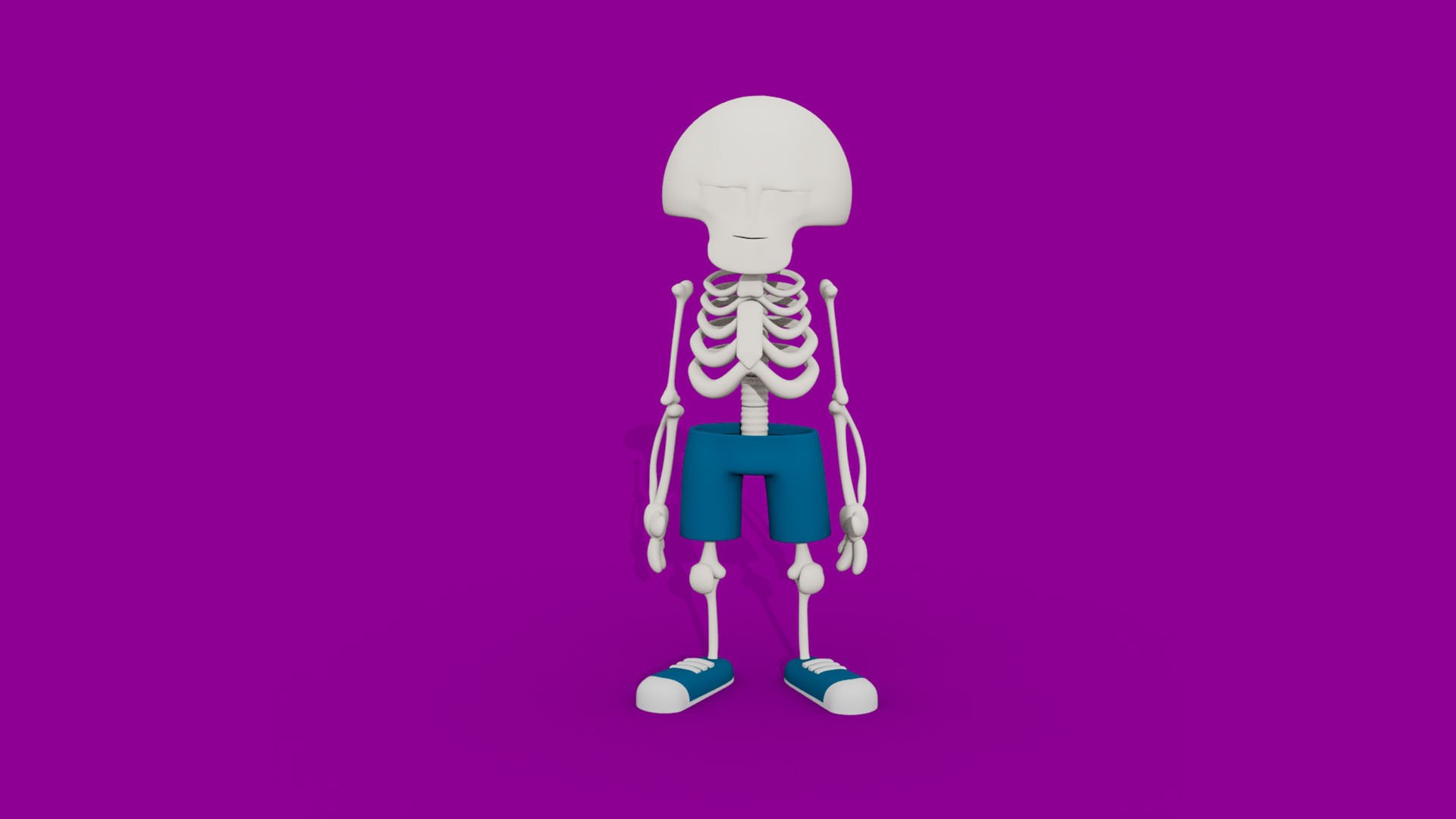3D Mr Skeleton - Rigged - TurboSquid 1941634