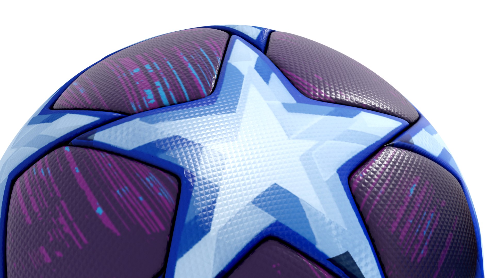 3D European Continental League Ball model - TurboSquid 1956205