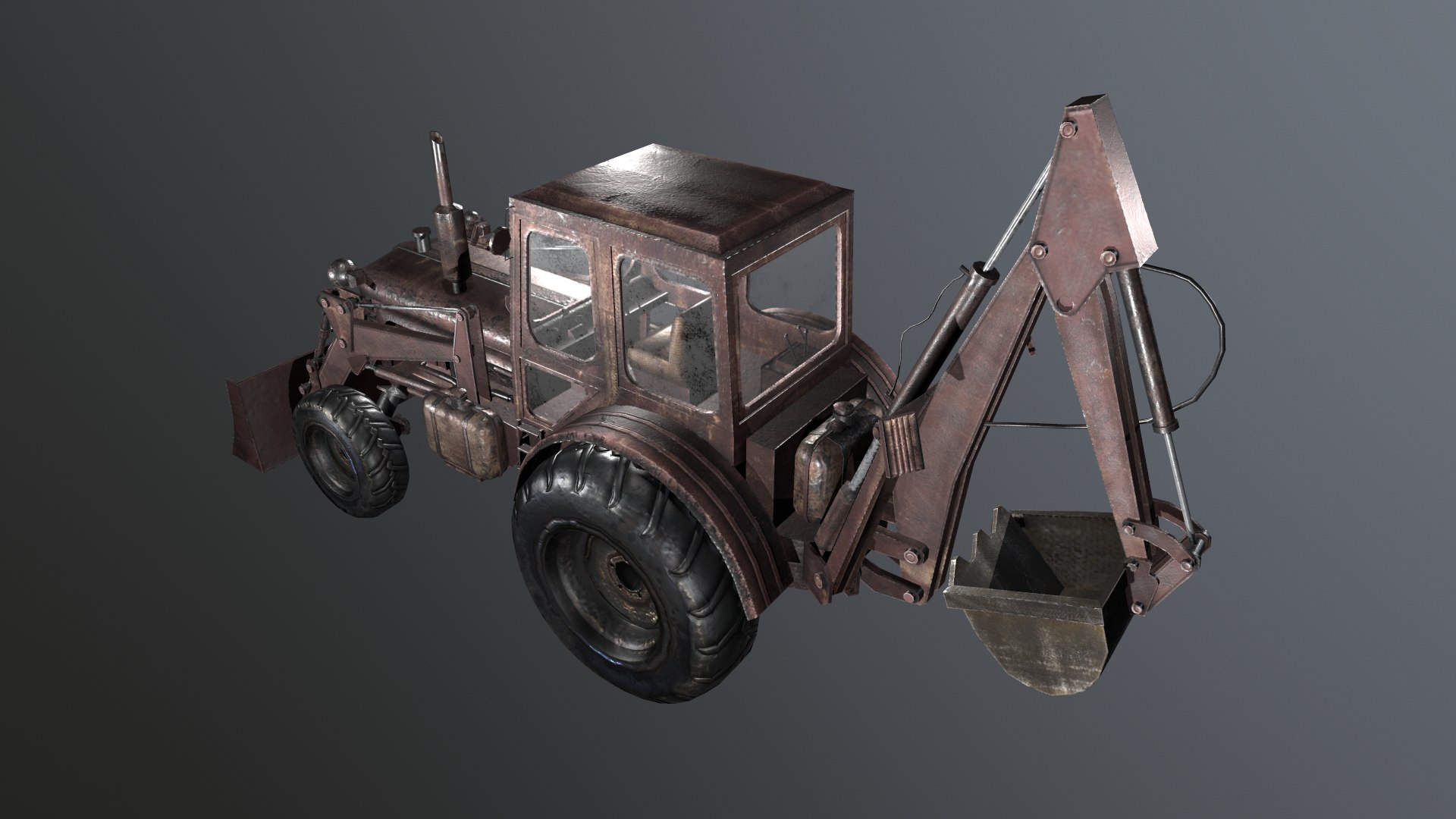3D Tractor Model - TurboSquid 1395896