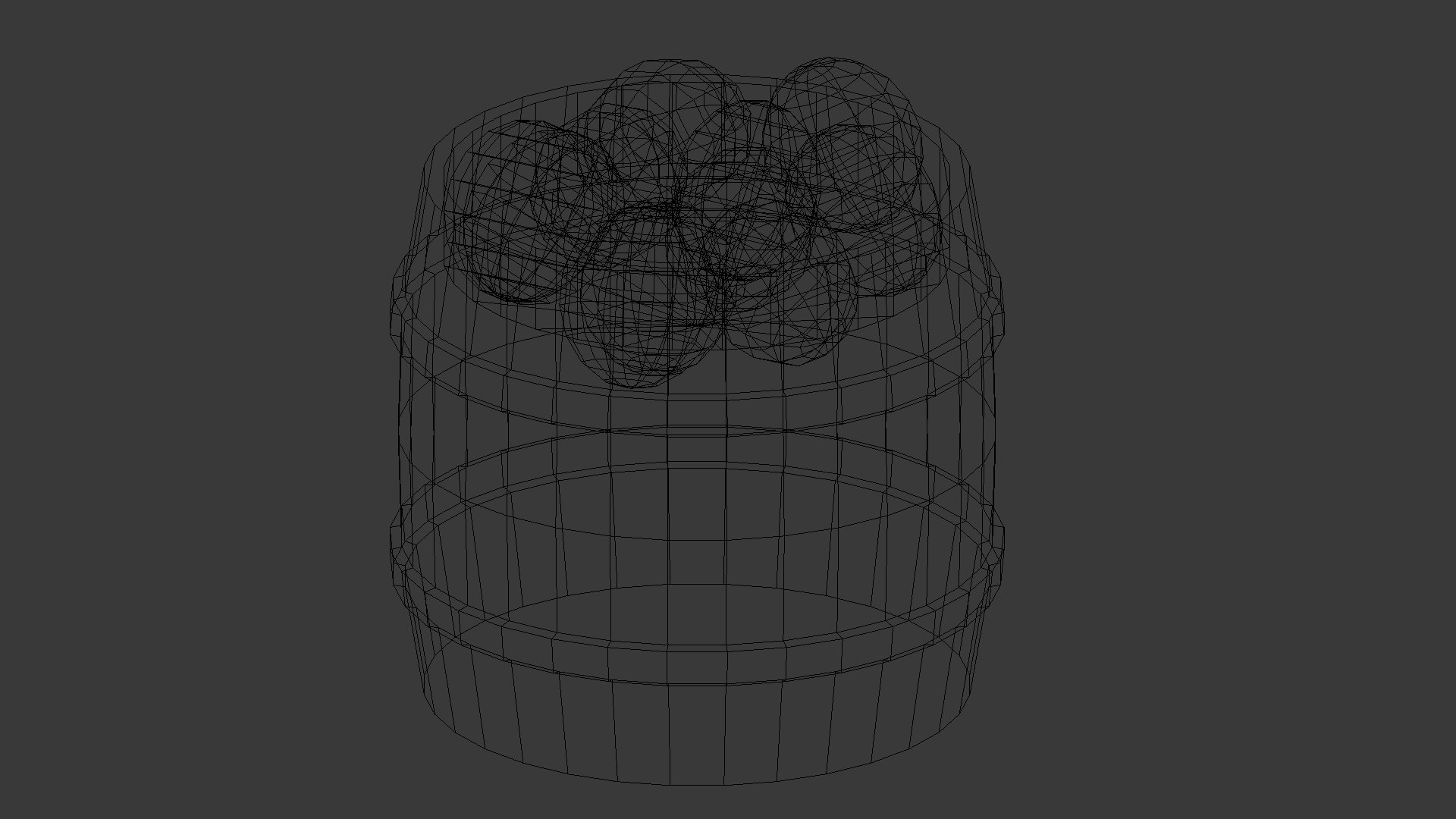 3D Watermelon Barrel Model - TurboSquid 1883890