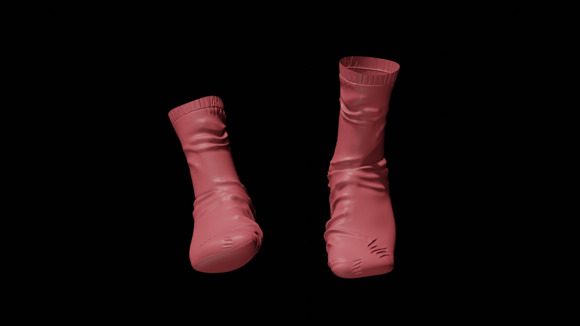 Socks 3D model - TurboSquid 1848282