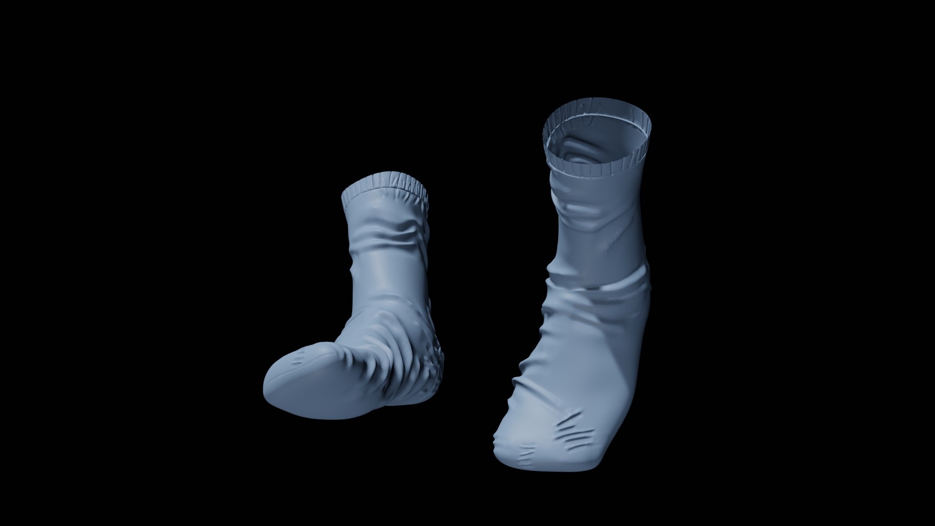 Socks 3D model - TurboSquid 1848282