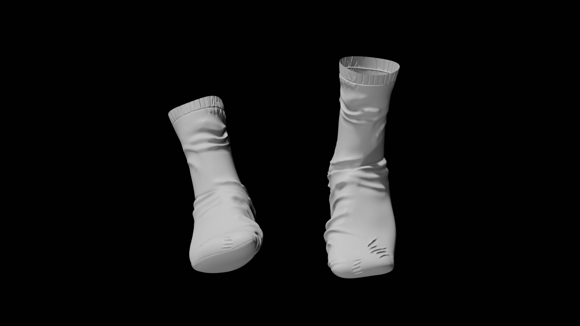 Socks 3D model - TurboSquid 1848282