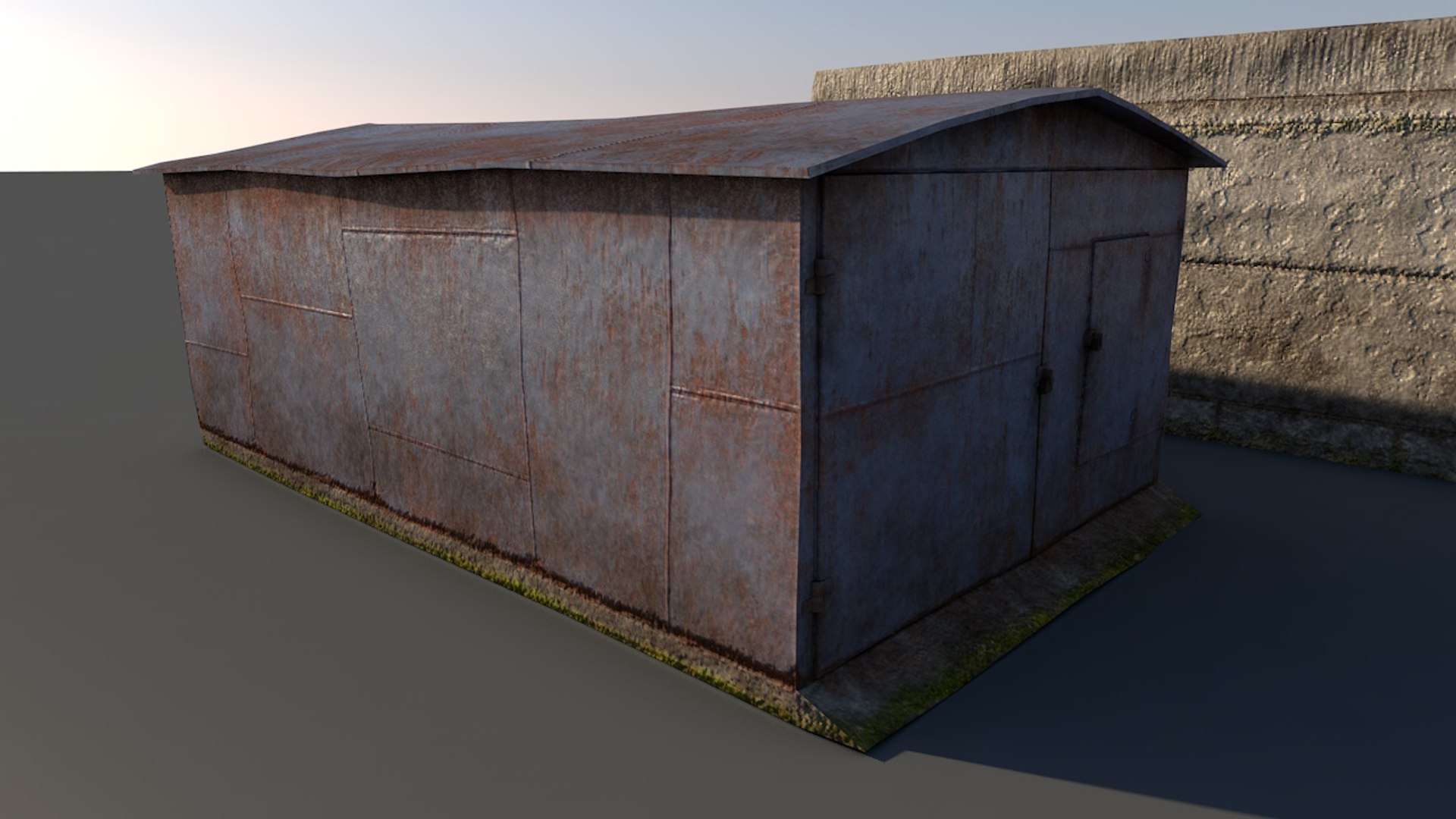 3D Russian Garage Model - TurboSquid 1656644