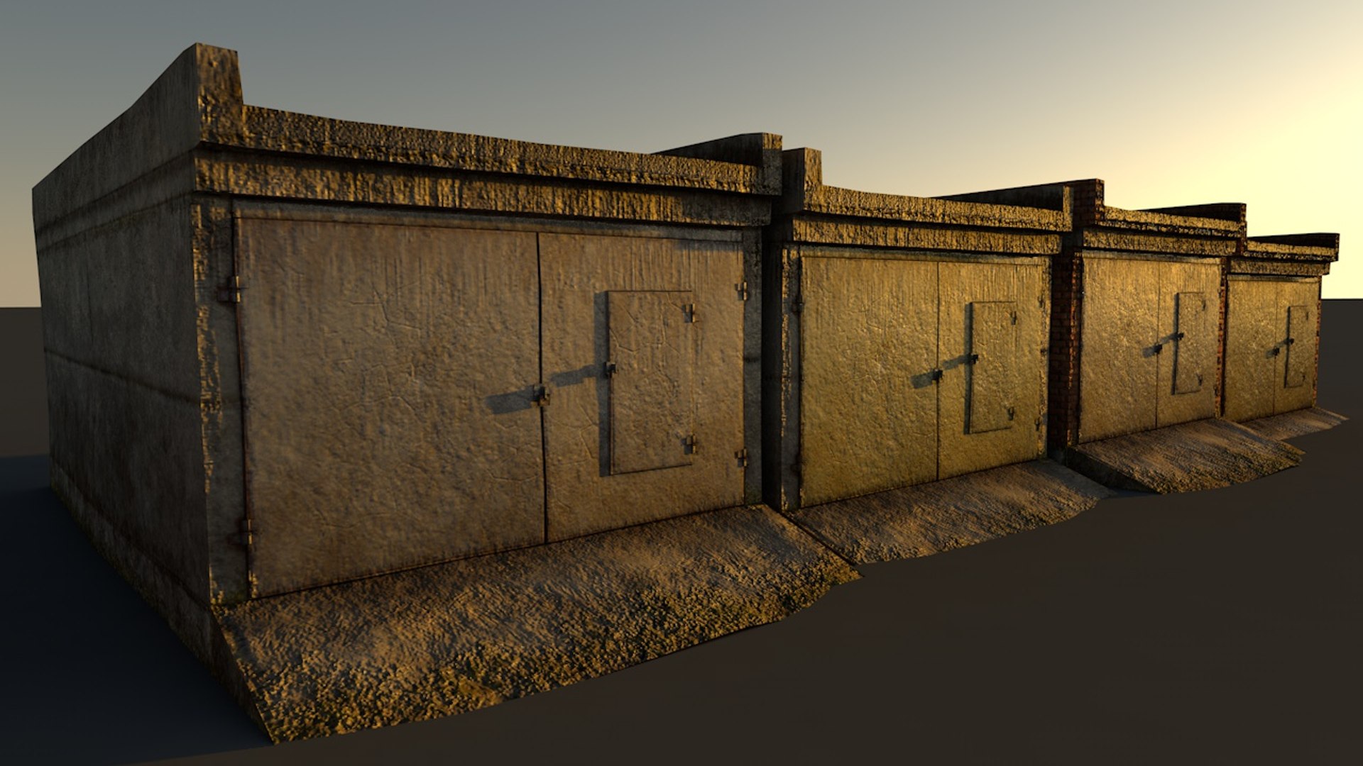 3D Russian Garage Model - TurboSquid 1656644