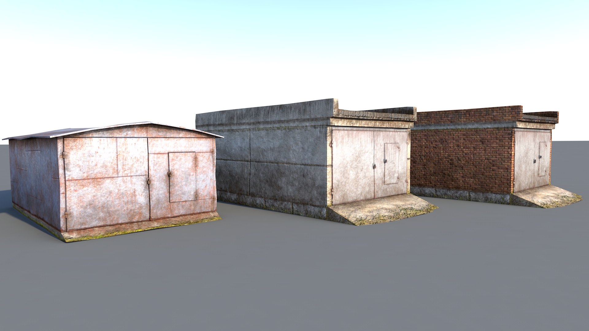 3D russian garage model - TurboSquid 1656644