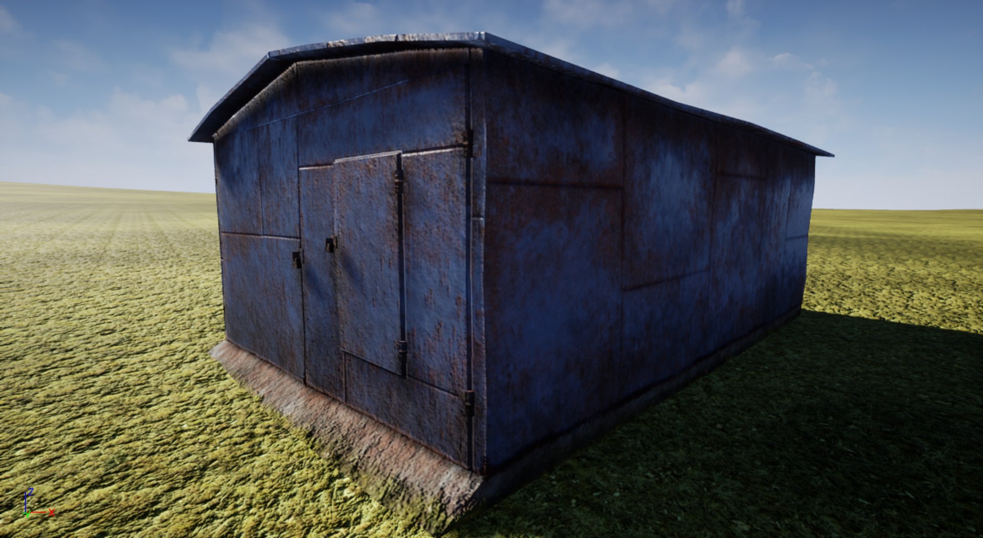 3D Russian Garage Model - TurboSquid 1656644