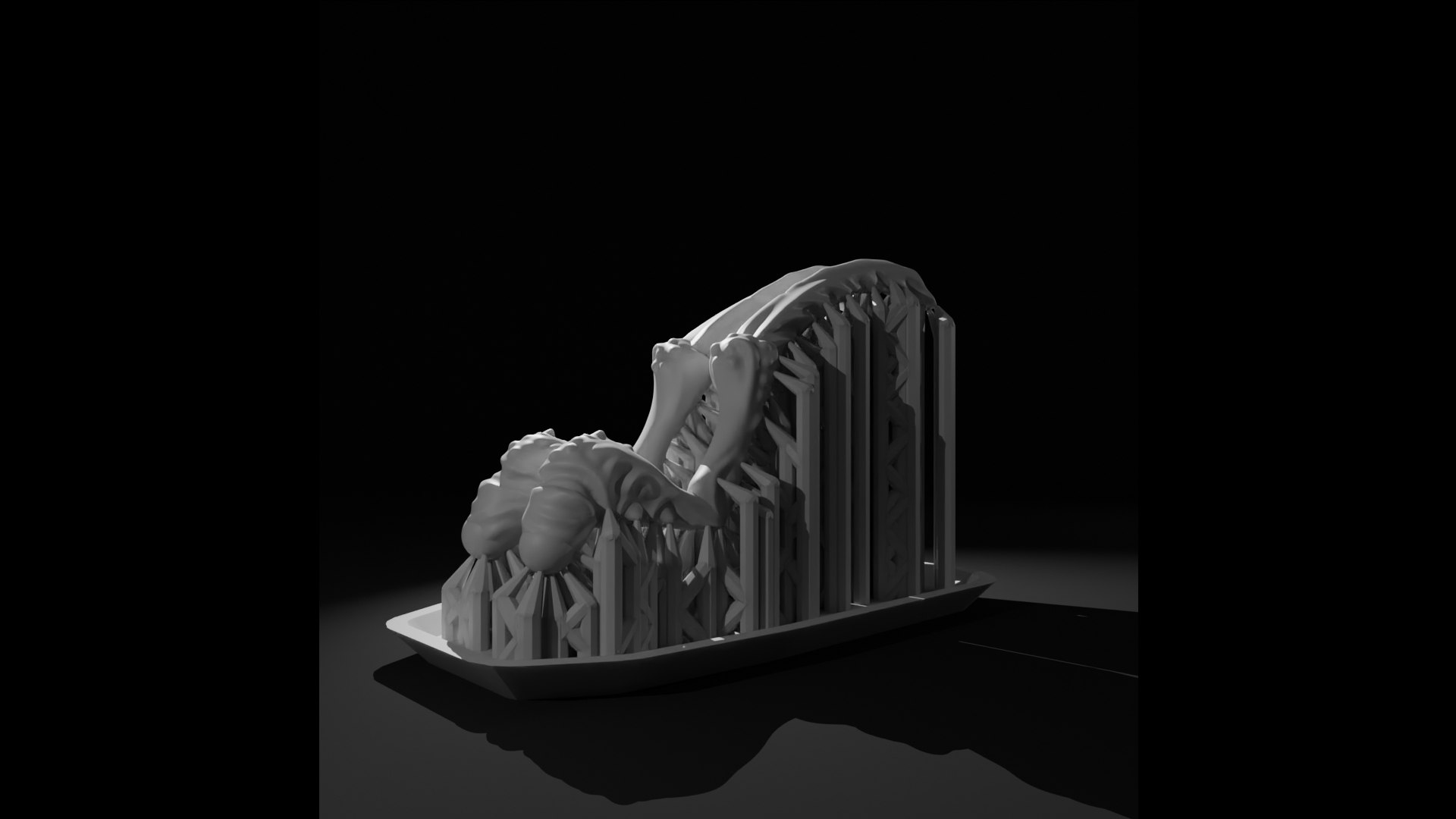 Free XENOPOD ALIEN DINO PRINTABLE 32MM FIGURE SAMPLE 3D - TurboSquid ...