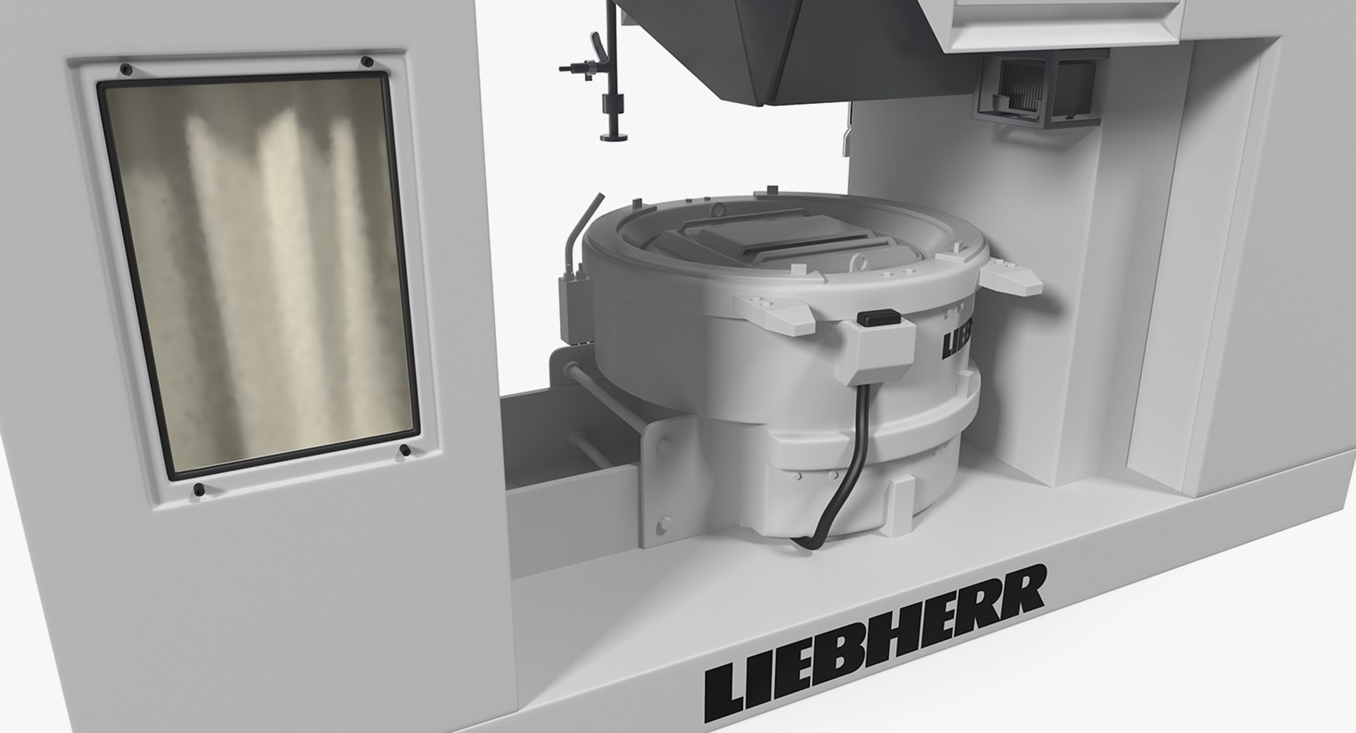 3D Model Liebherr Mobile Ring-pan Mixer - TurboSquid 1410193