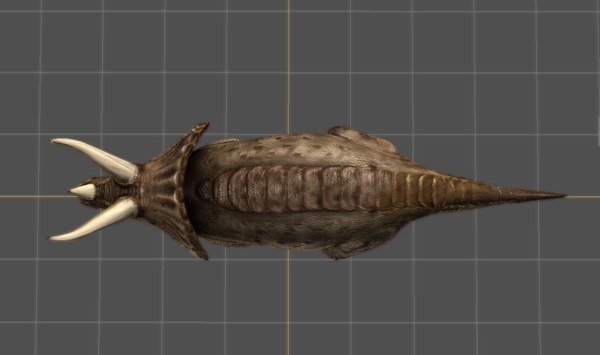 triceratops animation 3d 3ds