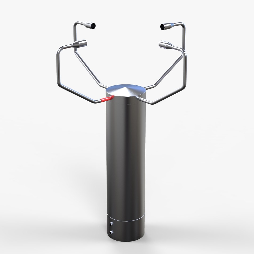 3D Ultrasonic Anemometer 2d Model - TurboSquid 1267426