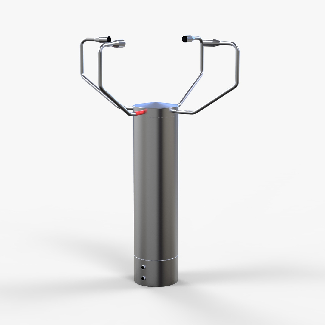 3D Ultrasonic Anemometer 2d Model - TurboSquid 1267426