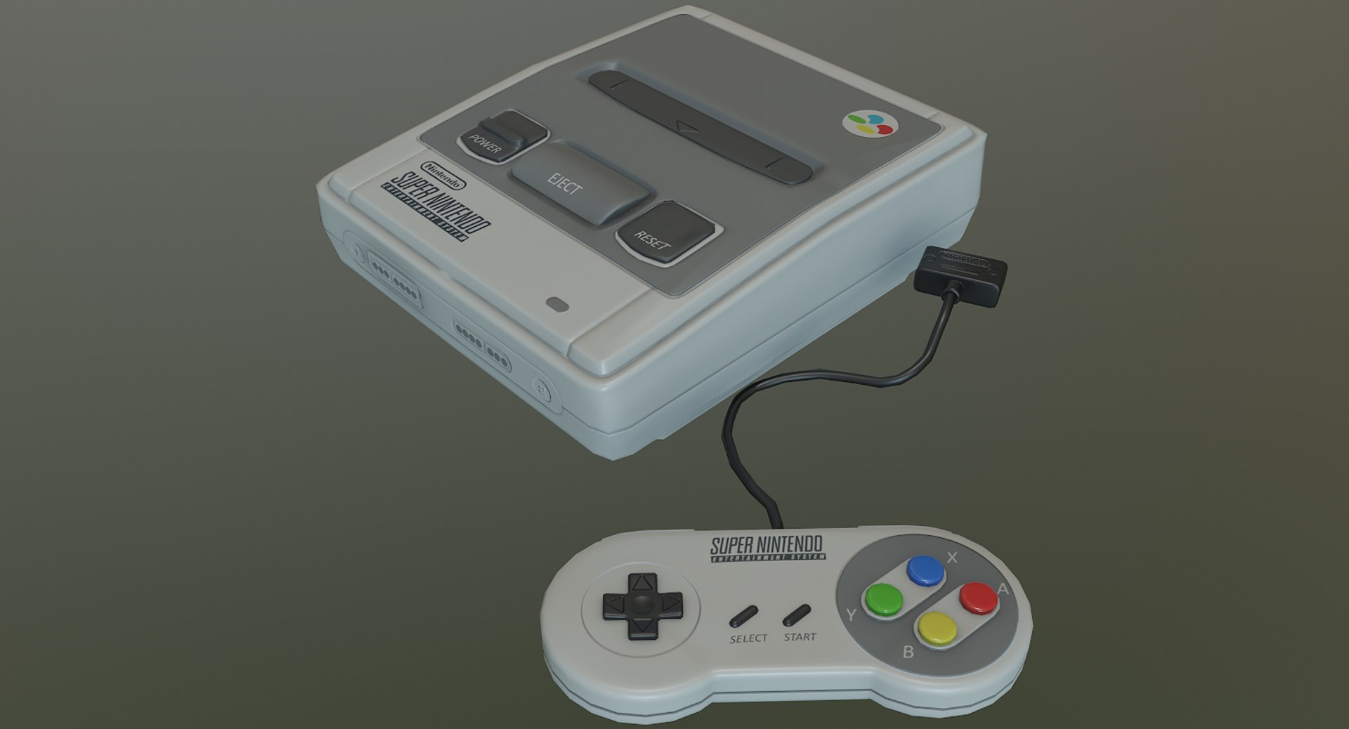 3D Nintendo Snes Nes - TurboSquid 1336658