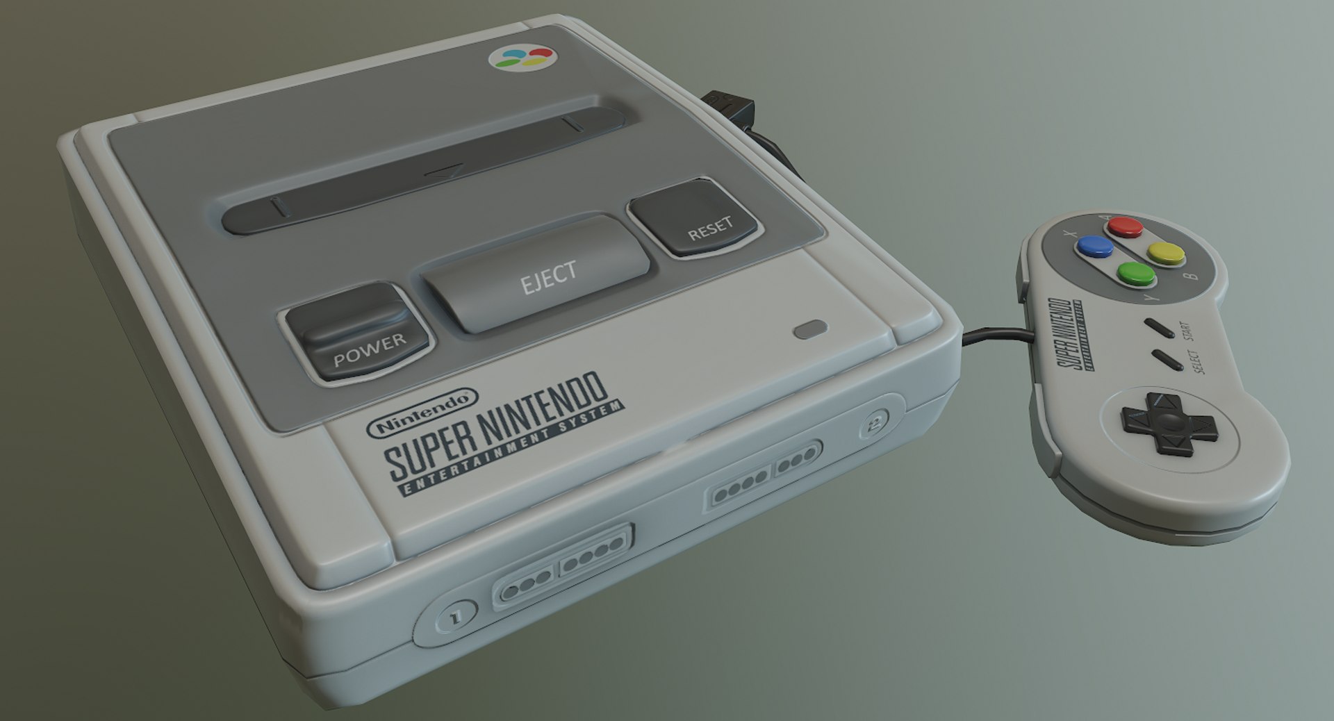3D Nintendo Snes Nes - TurboSquid 1336658