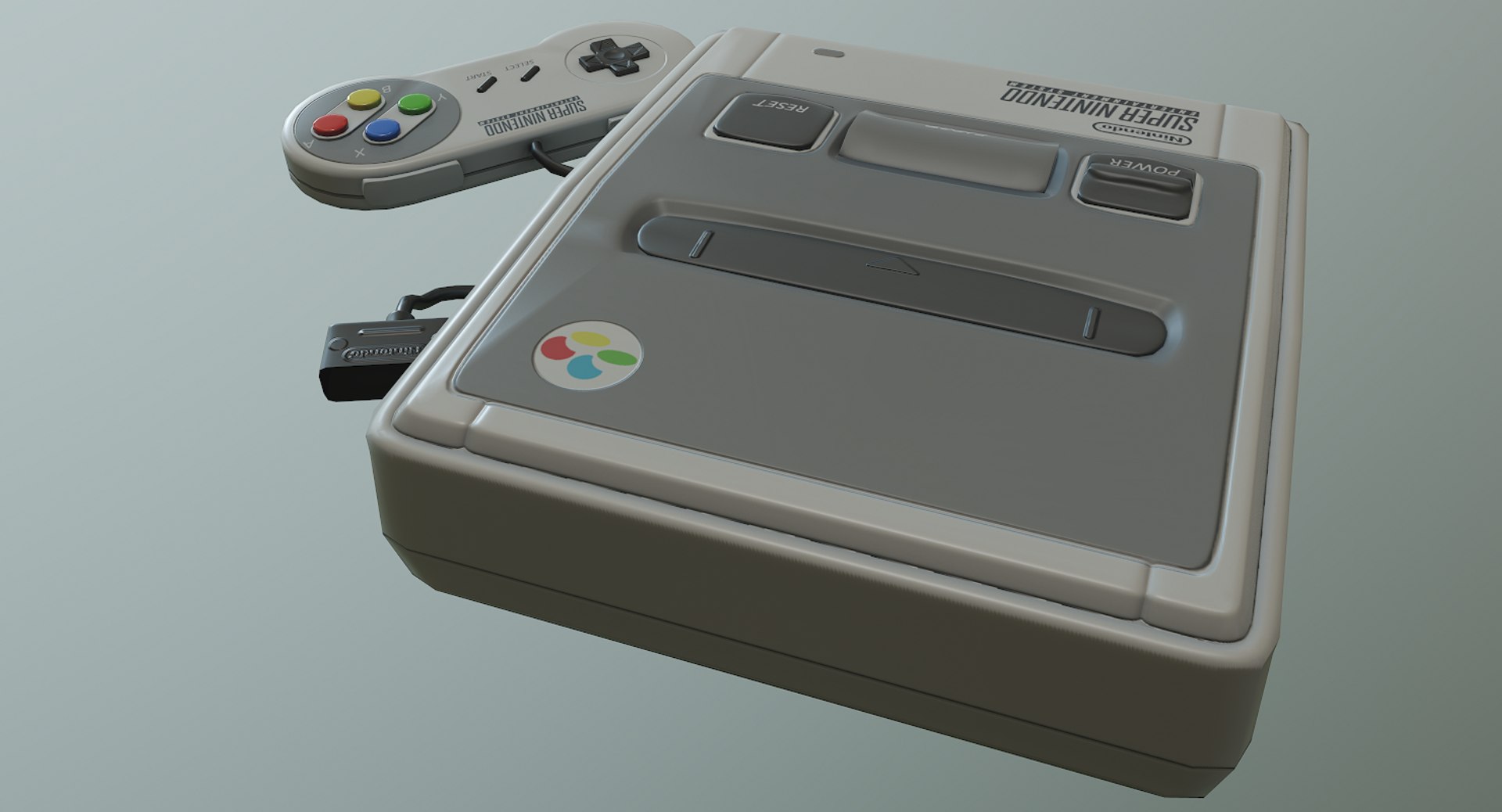 3D Nintendo Snes Nes - TurboSquid 1336658