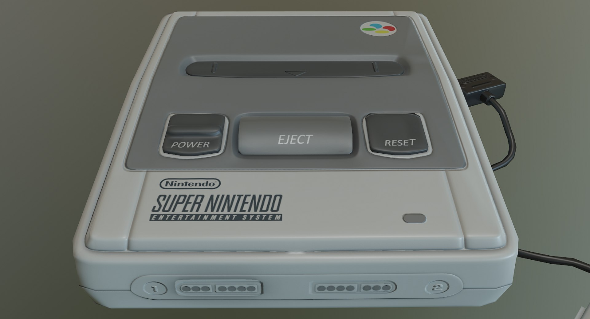 3D Nintendo Snes Nes - TurboSquid 1336658