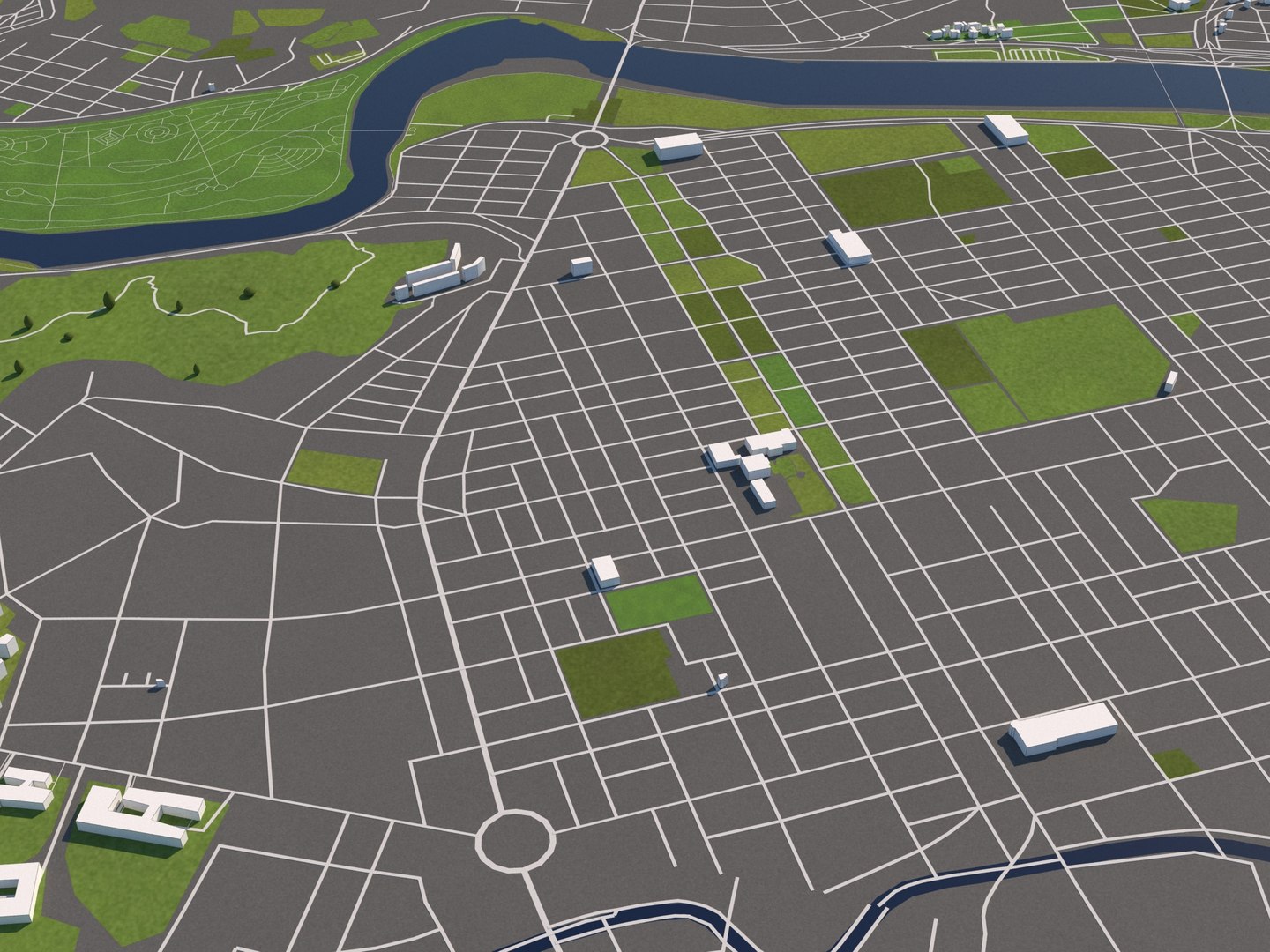 3D city buildings - TurboSquid 1650219