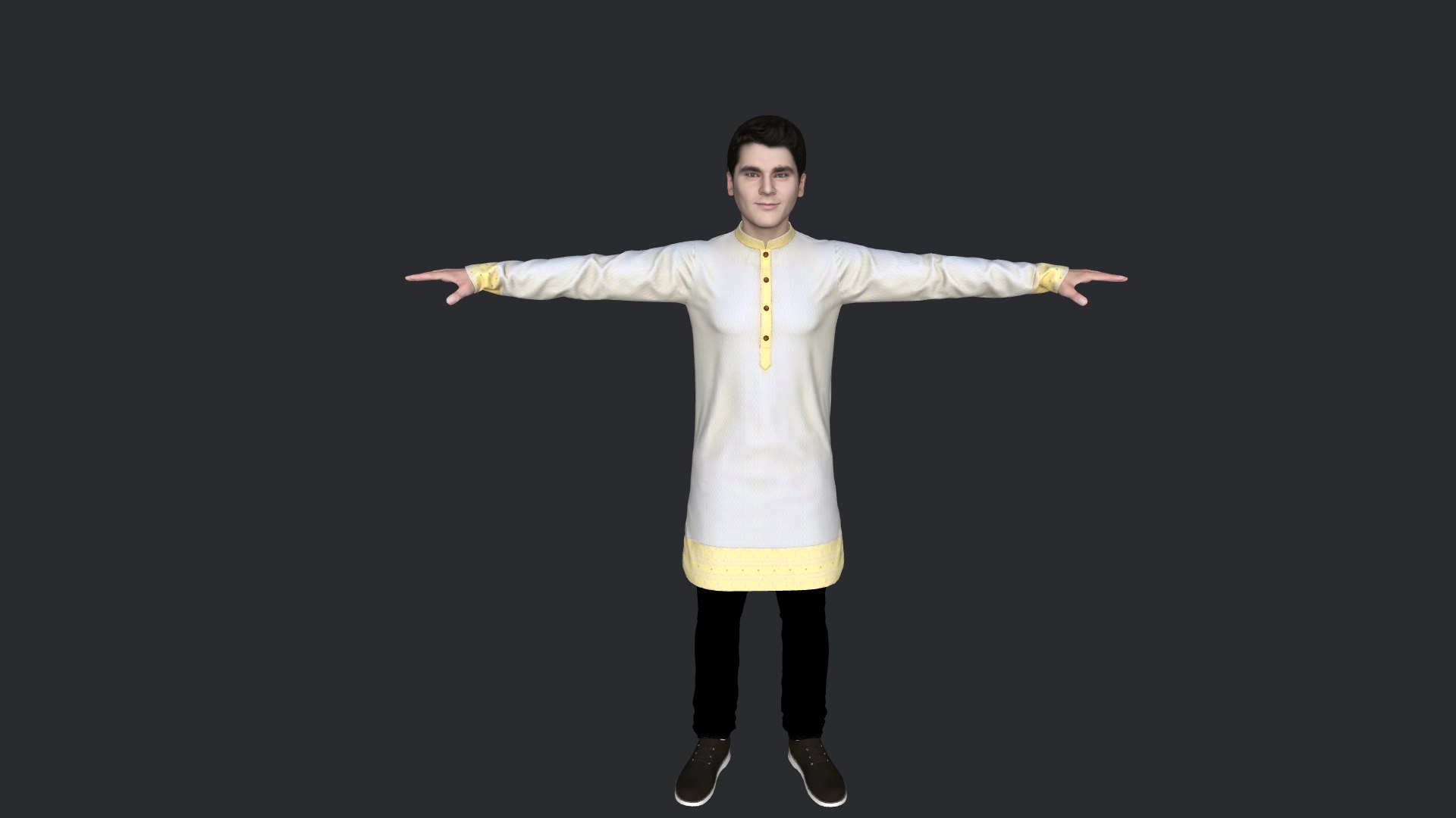 RJ Mitte Hyper Realistic Full Body Fully Rigged 3D Character Model ...