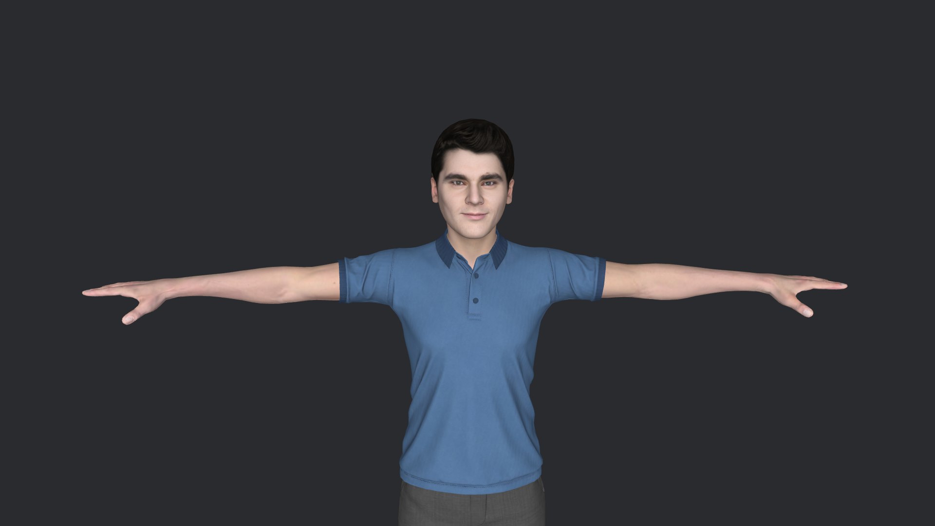 RJ Mitte Hyper Realistic Full Body Fully Rigged 3D Character Model ...