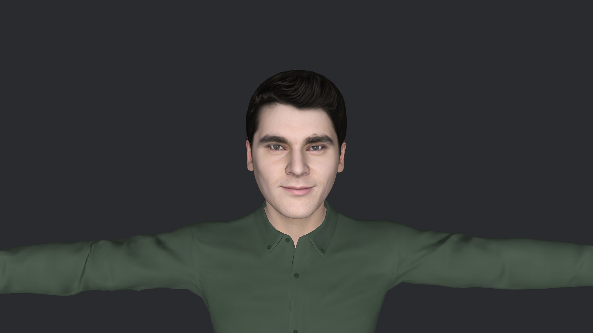 RJ Mitte Hyper Realistic Full Body Fully Rigged 3D Character Model ...