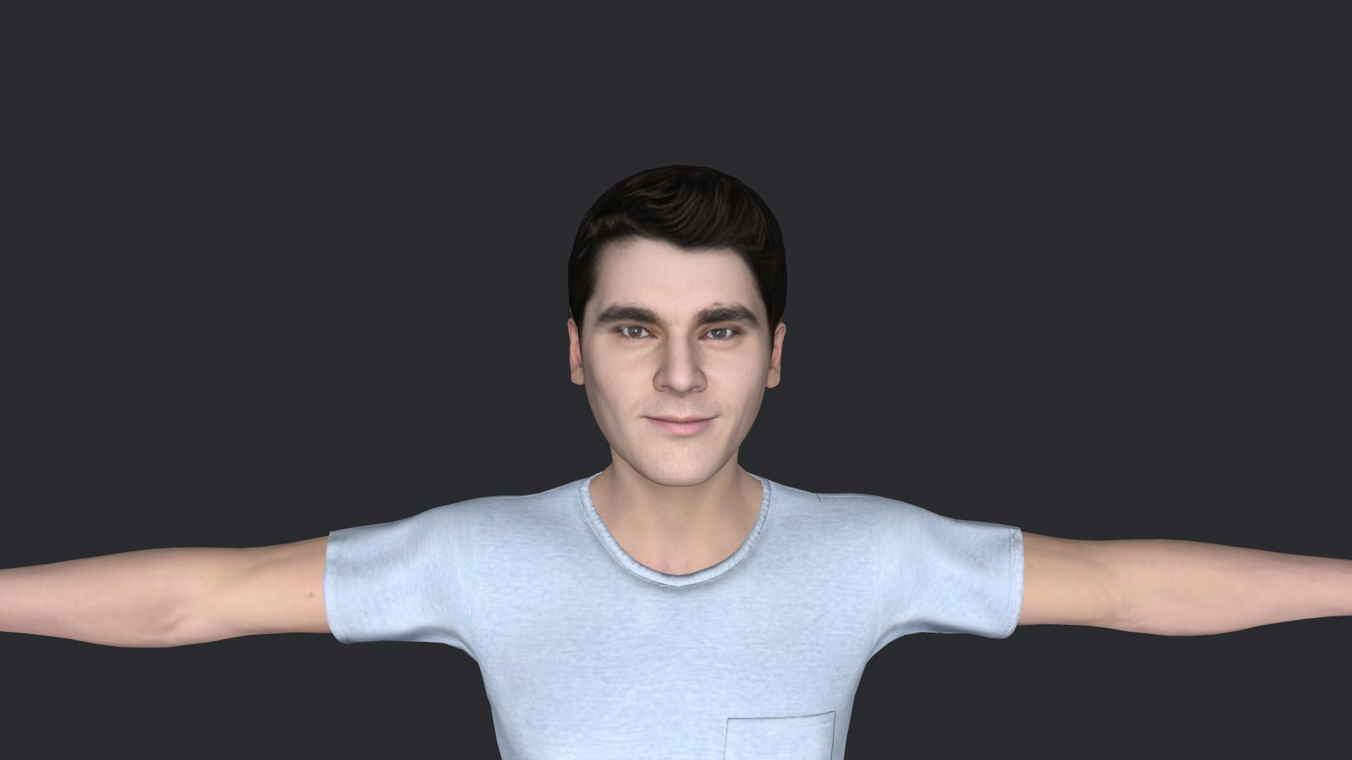 RJ Mitte Hyper Realistic Full Body Fully Rigged 3D Character Model ...