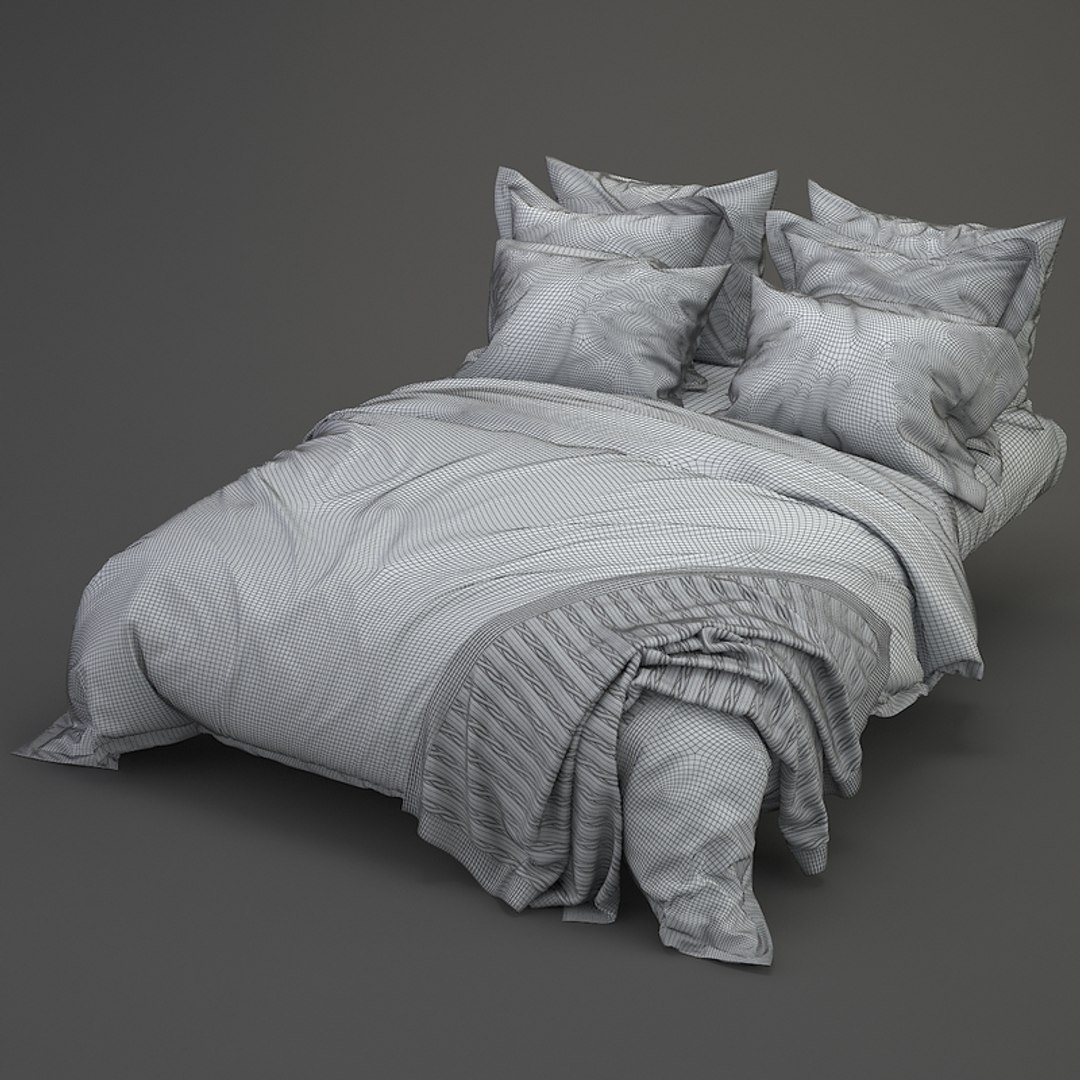 3D Model Collection Bed 03 - TurboSquid 1906882