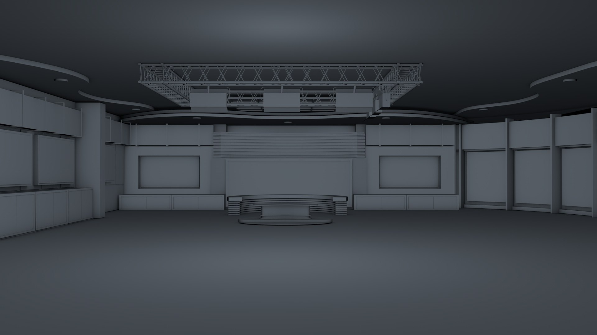 Virtual set design 3D model - TurboSquid 1574096