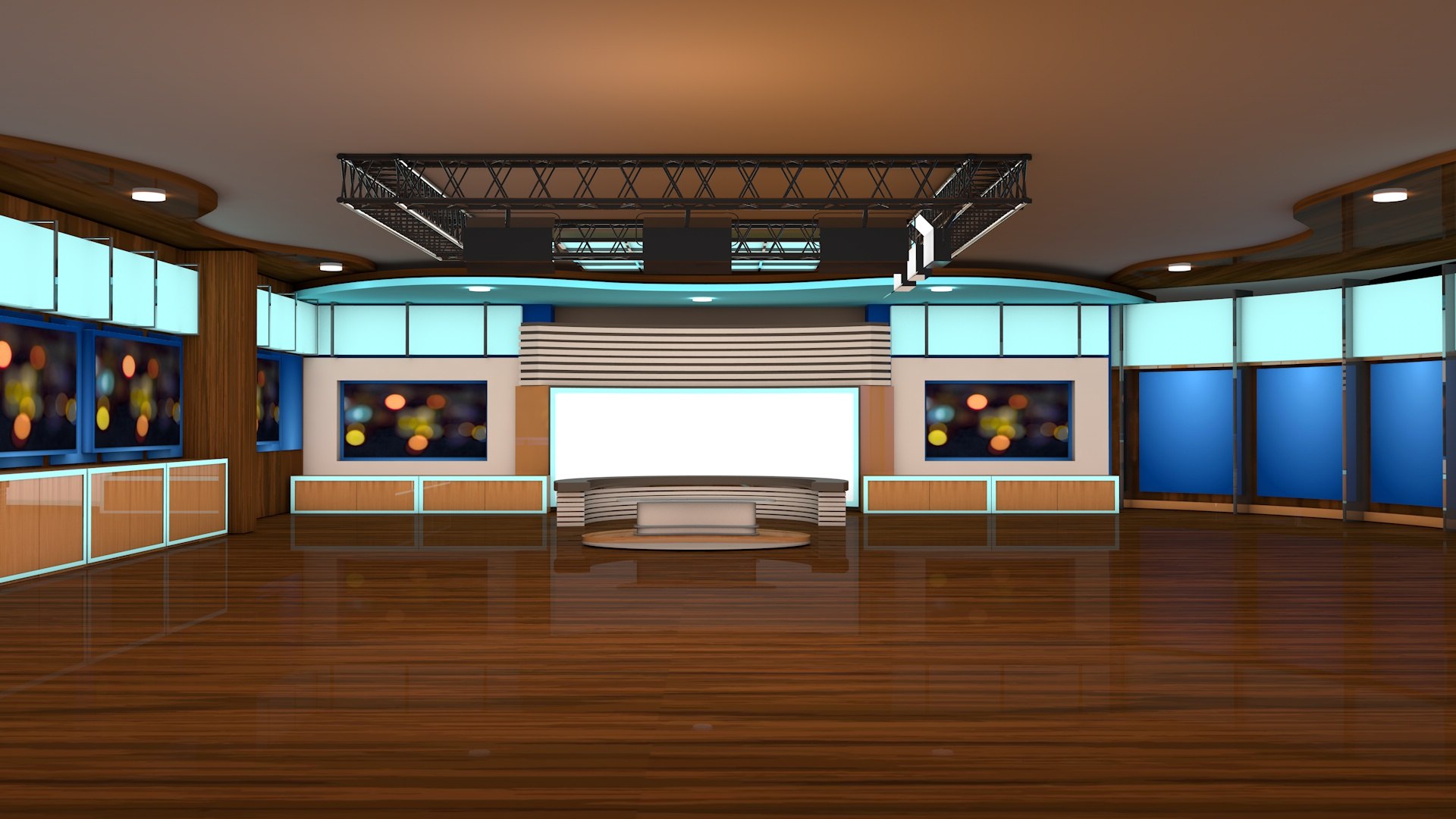 Virtual set design 3D model - TurboSquid 1574096