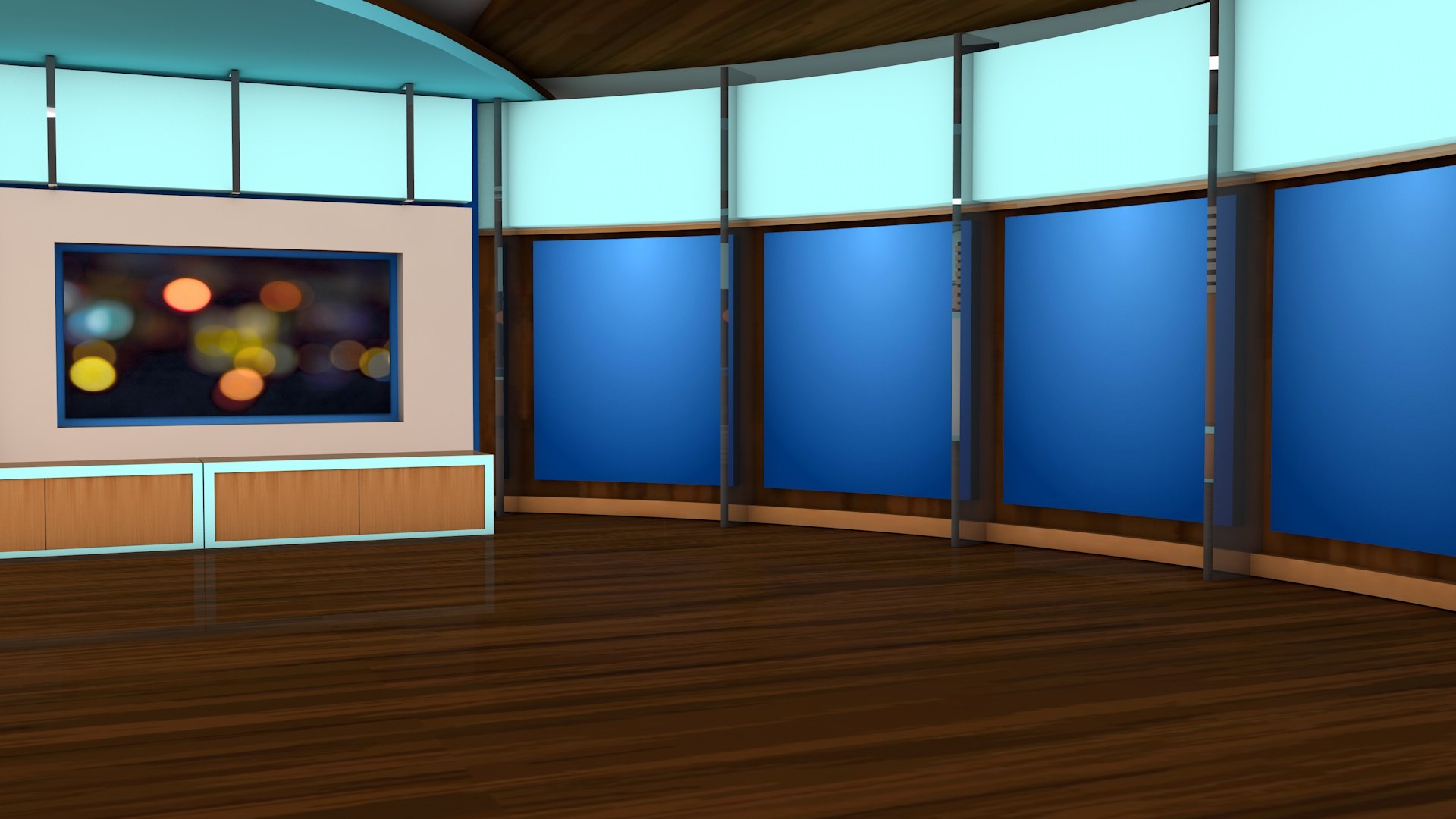 Virtual set design 3D model - TurboSquid 1574096