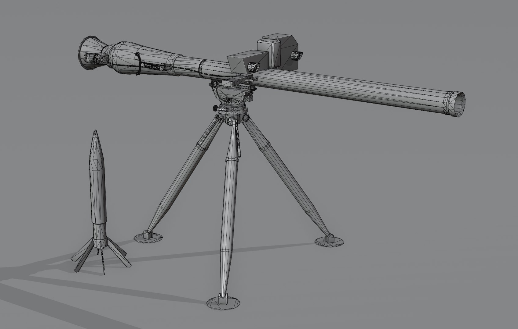 Breda Folgore 80 3D - TurboSquid 2295272