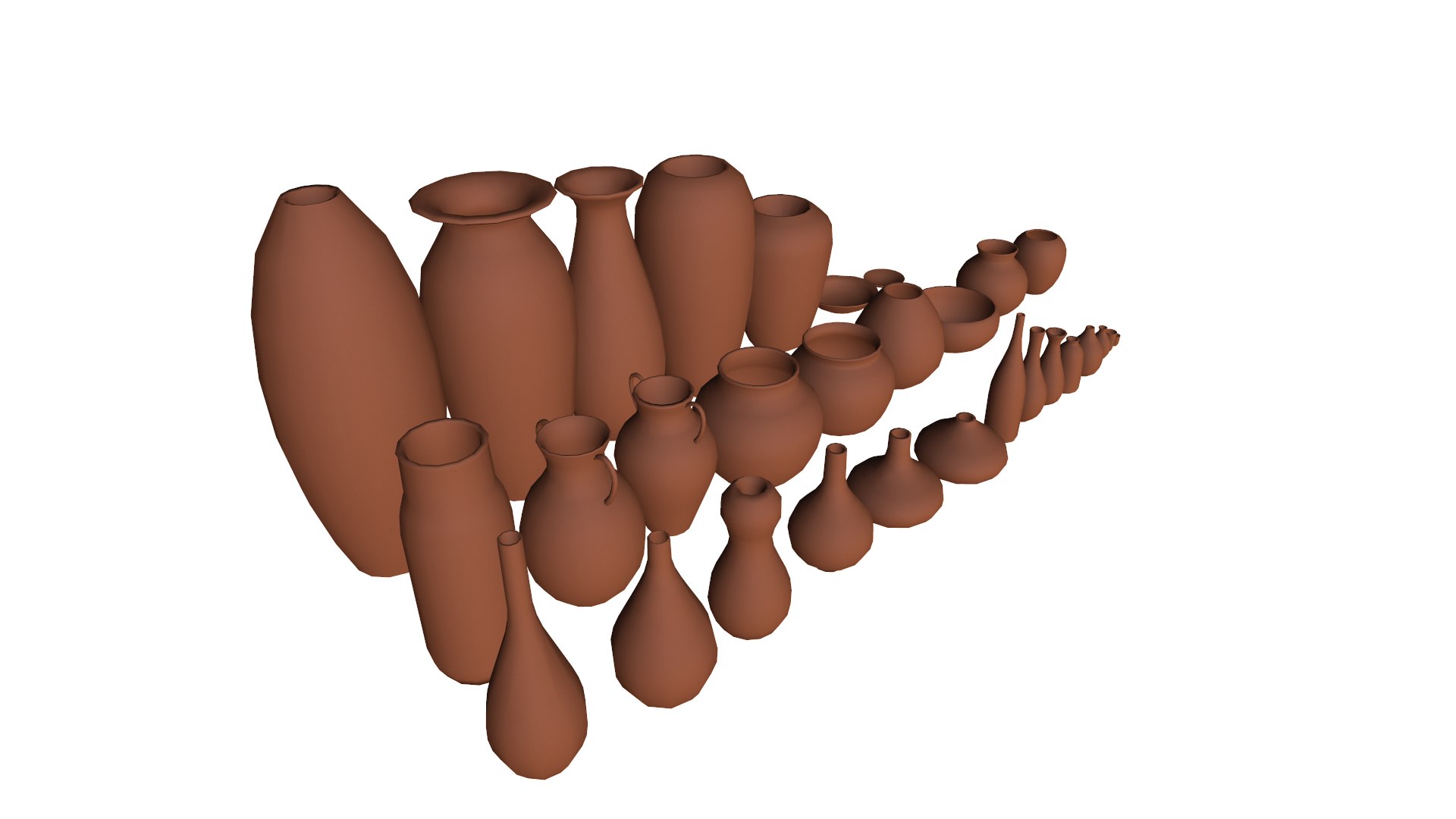 3D Model Mud Pots - TurboSquid 1691991